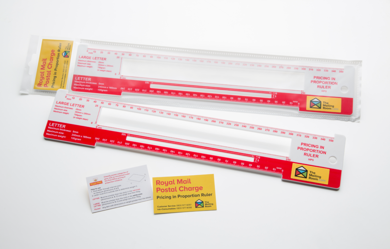Pricing in Proportion Ruler | The Mailing Room